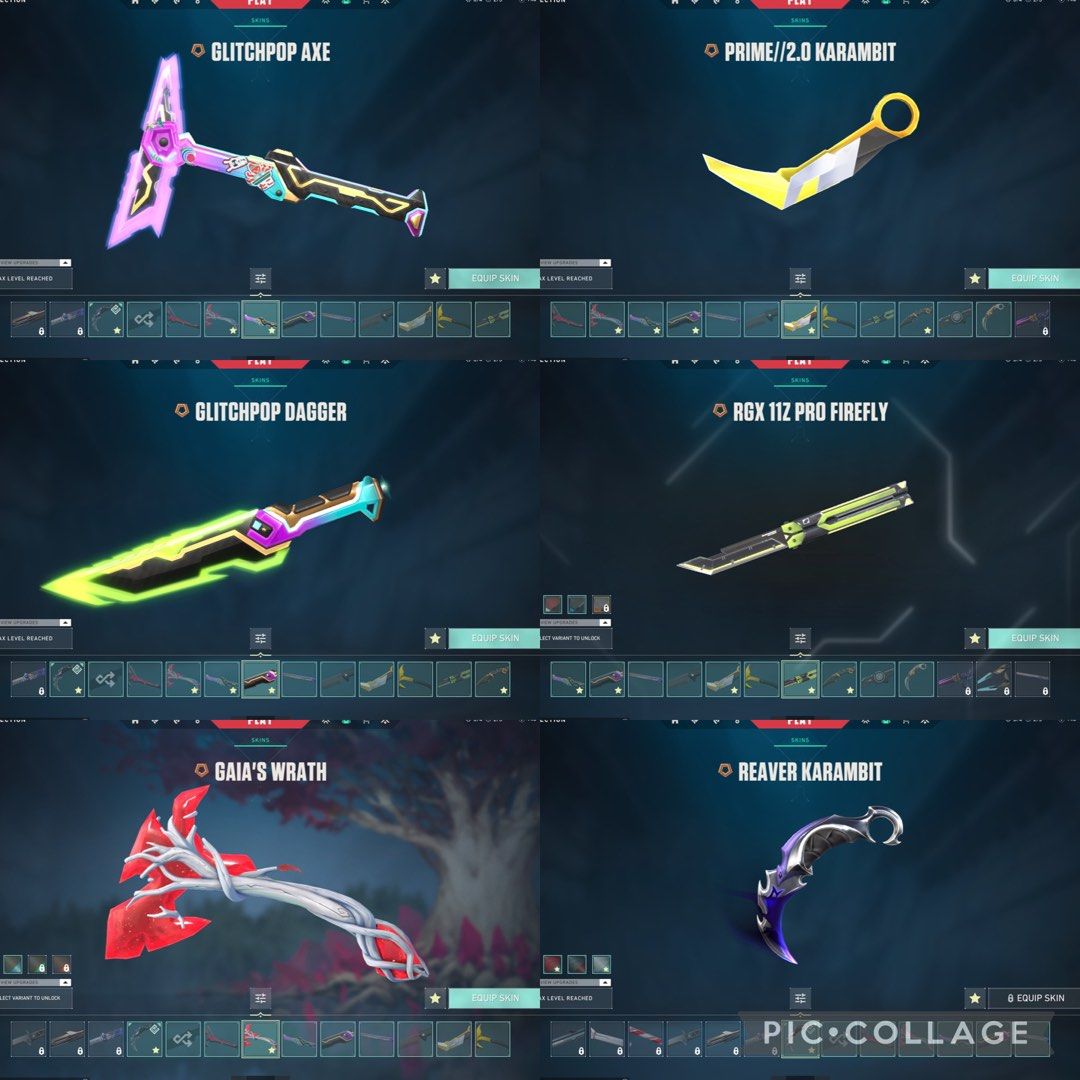 Valorant Account [32 Premium Skins, Ruin Dagger, 4 Bundles], Video ...