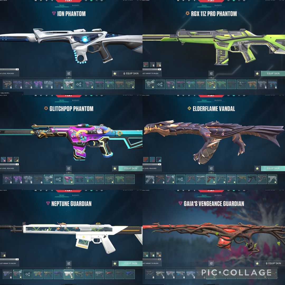 Valorant Account [32 Premium Skins, Ruin Dagger, 4 Bundles], Video ...