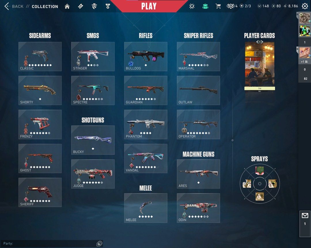 Valorant Account [32 Premium Skins, Ruin Dagger, 4 Bundles], Video ...