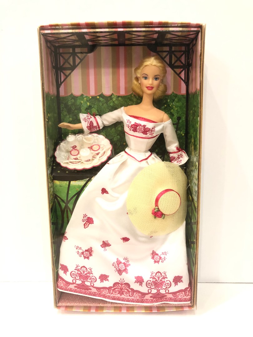 Victorian Tea Barbie doll (2002), Hobbies & Toys, Toys & Games on Carousell
