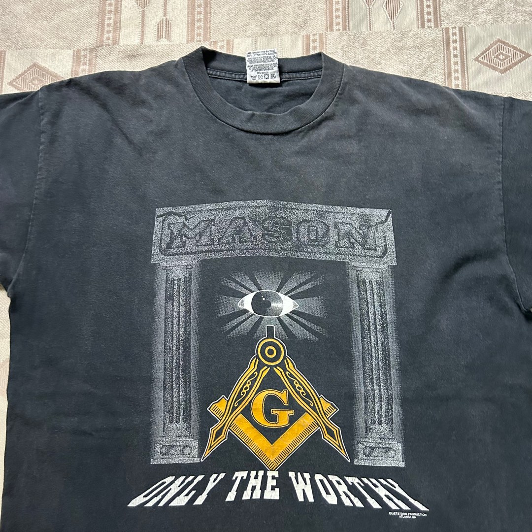 Vintage Grand Mason T Shirt Big graphic design, Men's Fashion, Tops ...