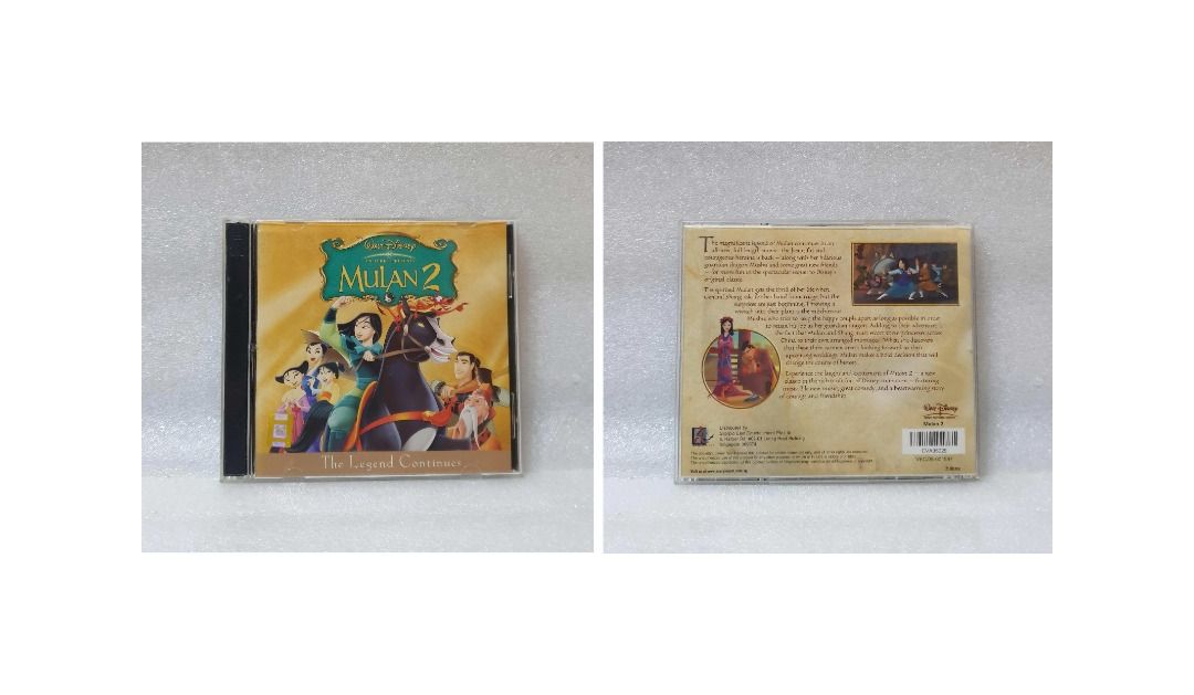 mulan 2 vcd