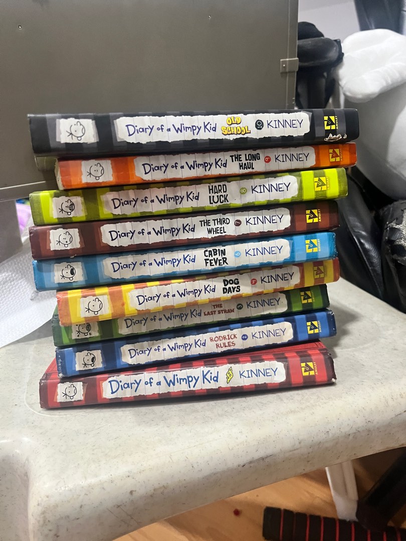 Wimpy kids books 1-10 (except 5), Hobbies & Toys, Books & Magazines ...