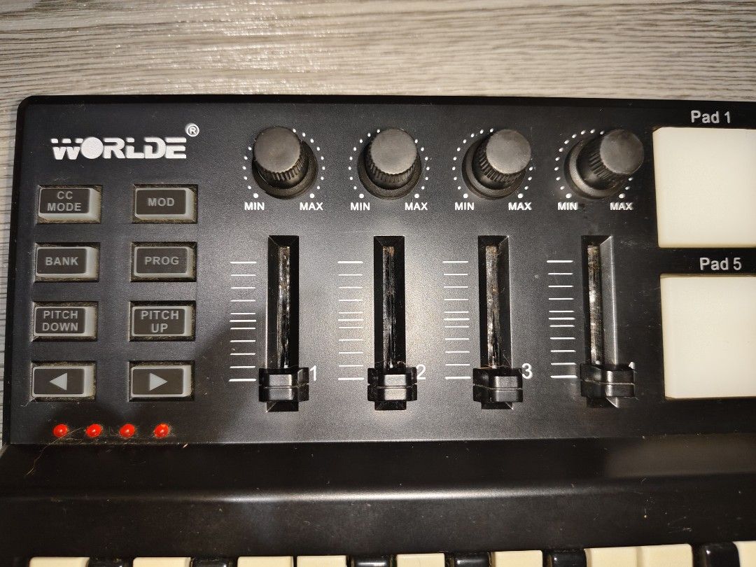 Worlde Panda Mini MIDI Keyboard, Audio, Other Audio Equipment on Carousell