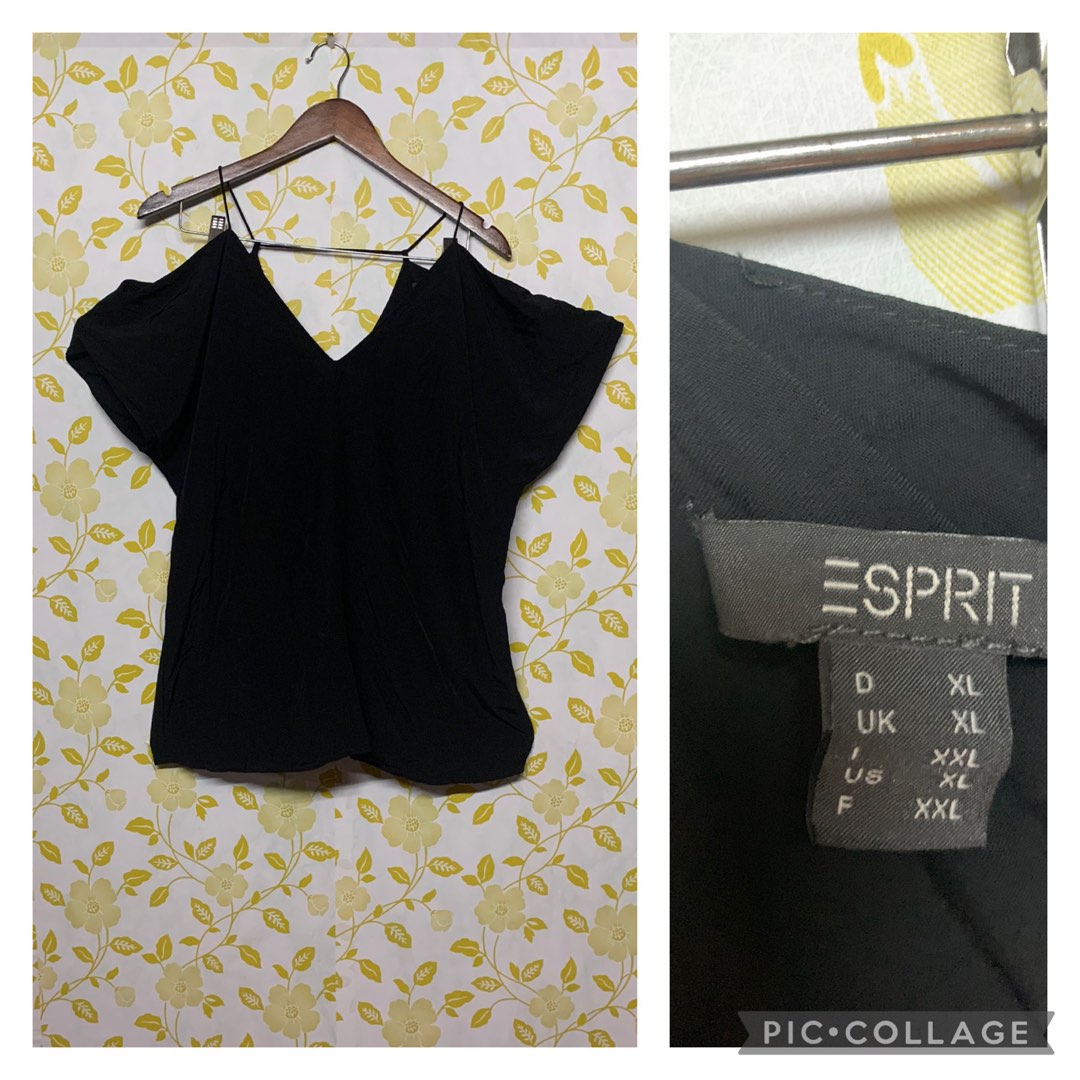 (XL) Esprit top, Women's Fashion, Tops, Blouses on Carousell
