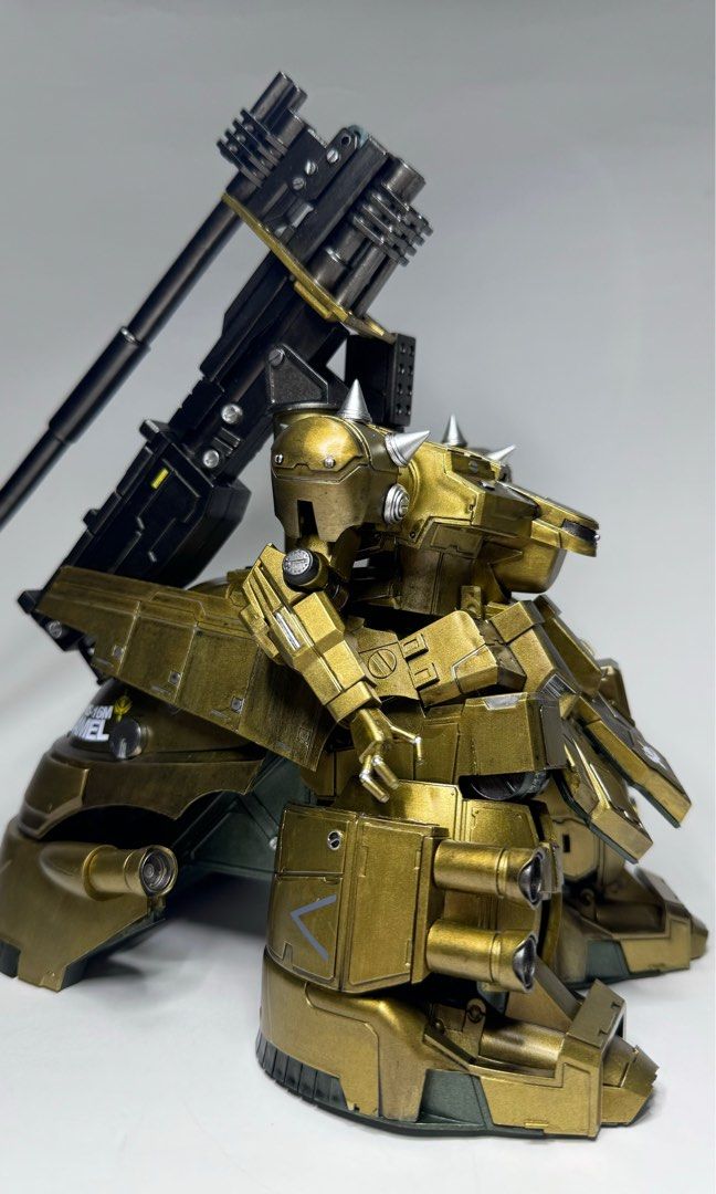 YMS-16M Xamel 札梅爾 鬼子 1:144(??? 1:100 ???) 完成品金屬色舊化, 興趣及遊戲, 玩具 & 遊戲類 - Carousell