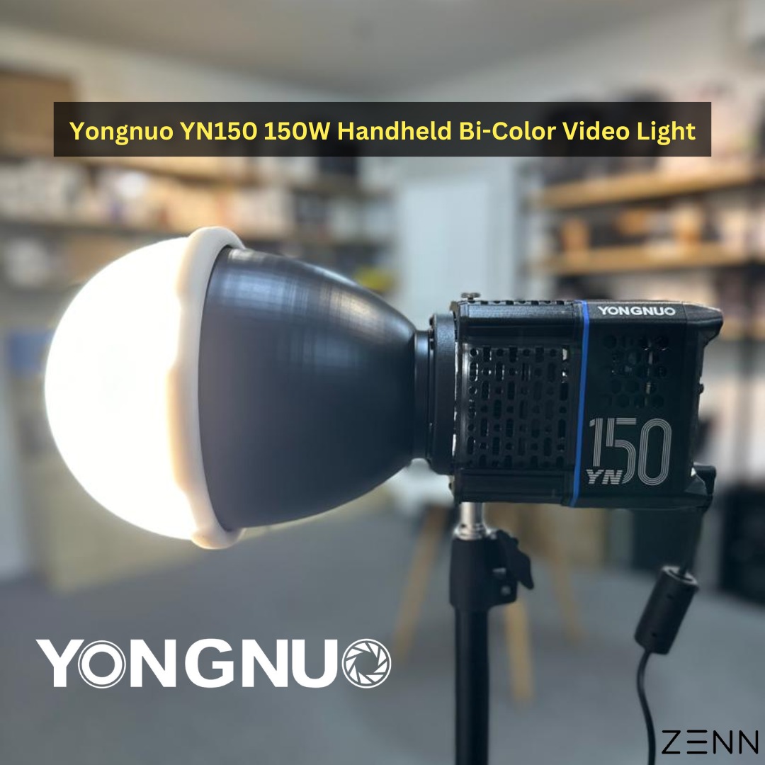 YONGNUO YN150 Portable COB Photography Lamp 150W Mini Bowen Mount Bi-color 2700-6500K (Kit ...