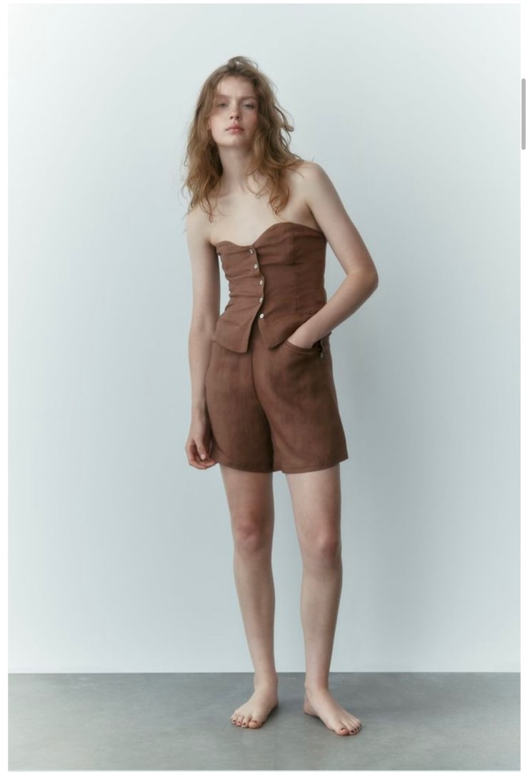 Zara Linen Set, Women's Fashion, Dresses & Sets, Sets or Coordinates on ...