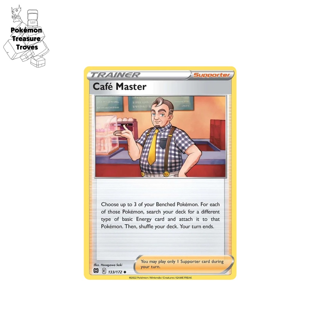 [$0.50] Pokemon Brillliant Stars Trainer Cafe Master Card, Hobbies ...