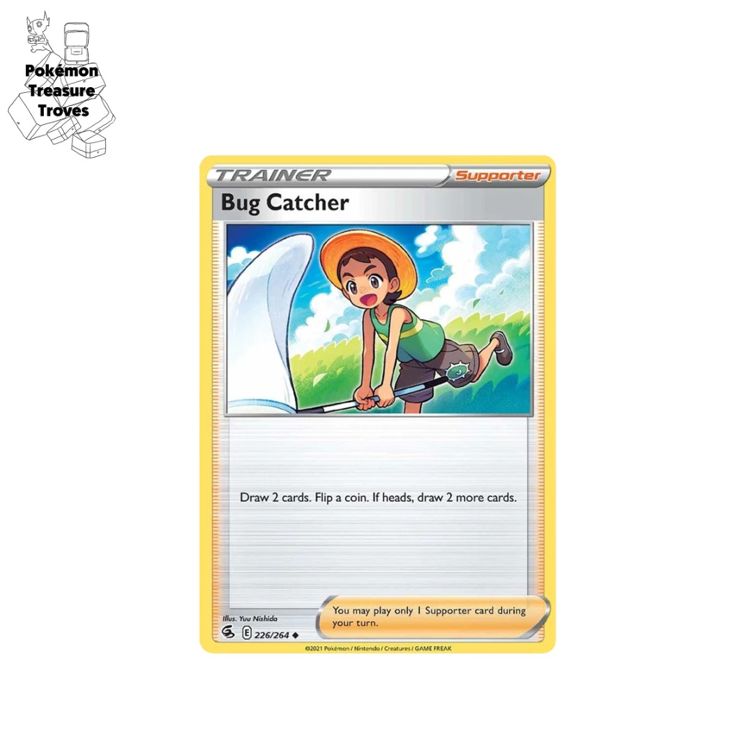 [$0.50] Pokemon Fusion Strike Trainer Bug Catcher Card, Hobbies & Toys ...