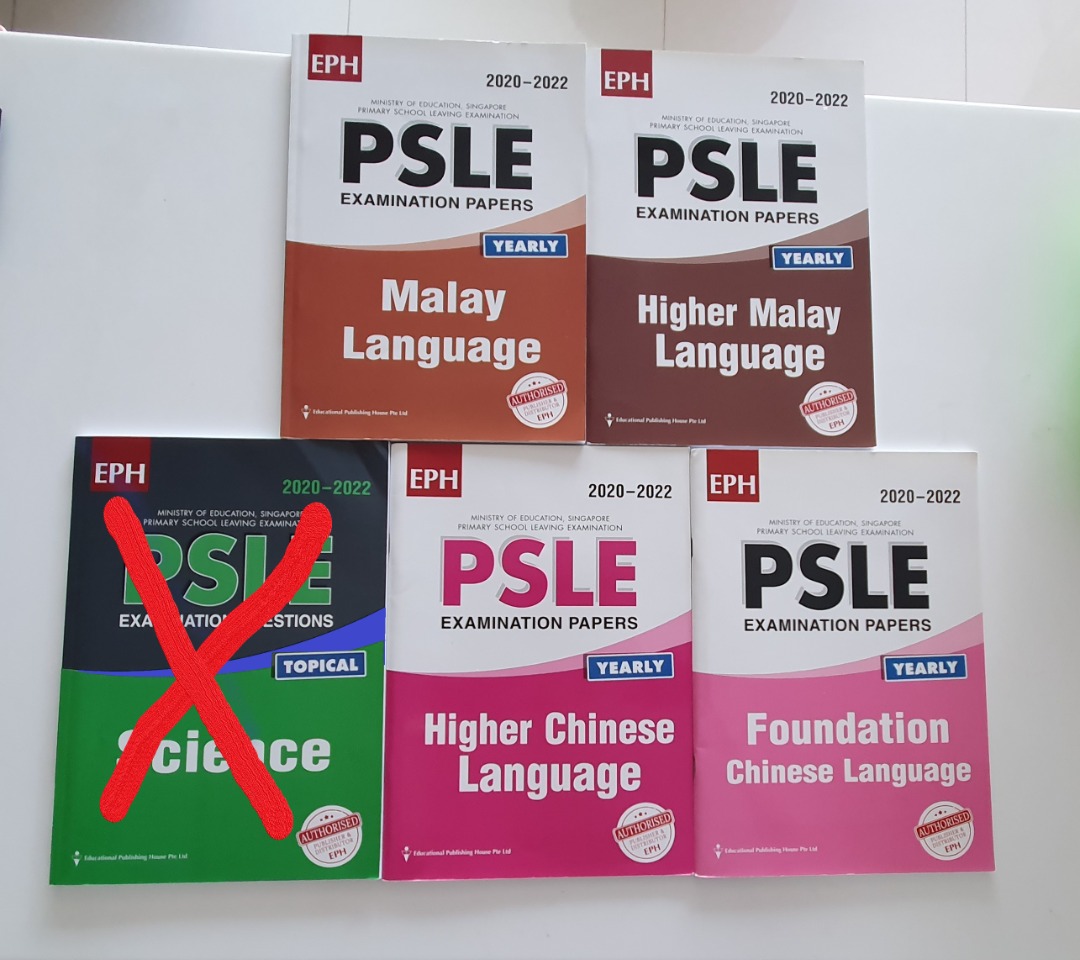 2020-2022 PSLE Past Year Exam Questions (with answer booklet), Hobbies ...