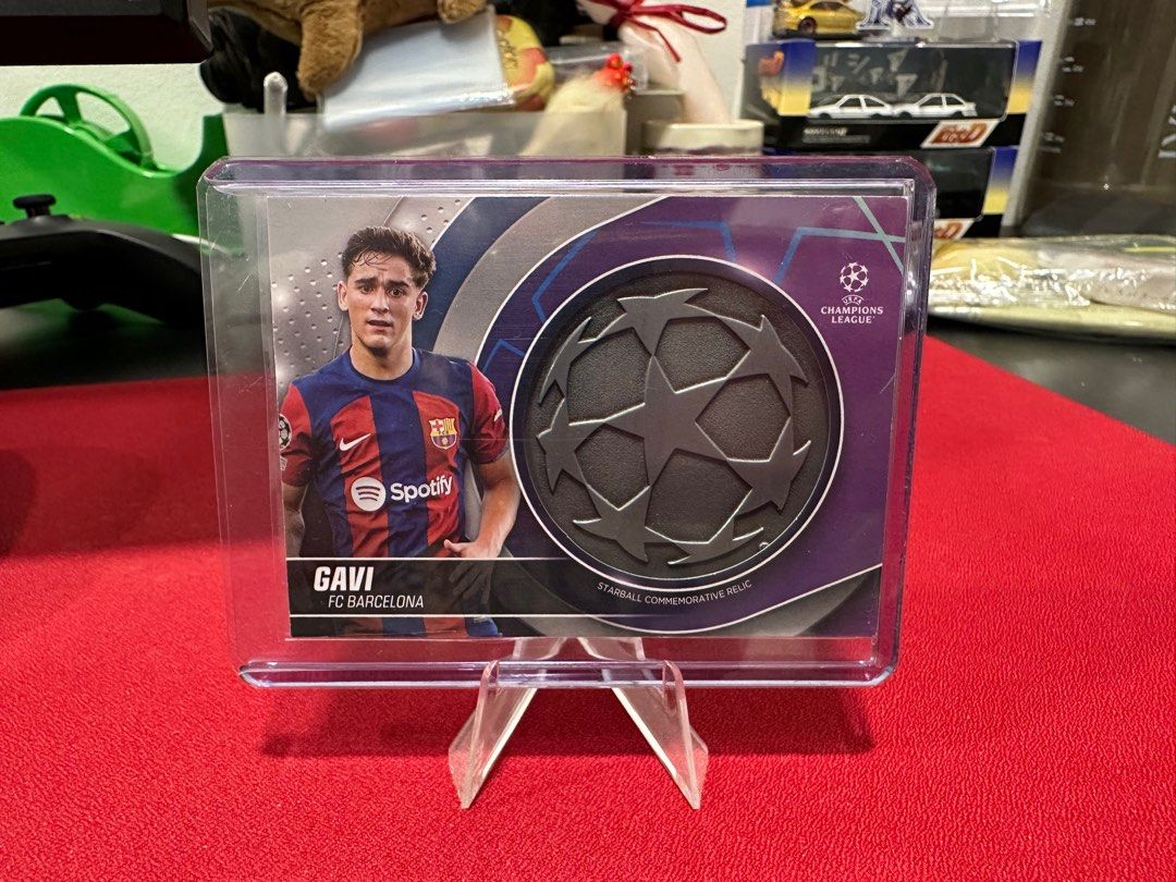 2023/23 Topps UCC - Gavi - Starball Relic, Hobbies & Toys, Toys & Games on Carousell