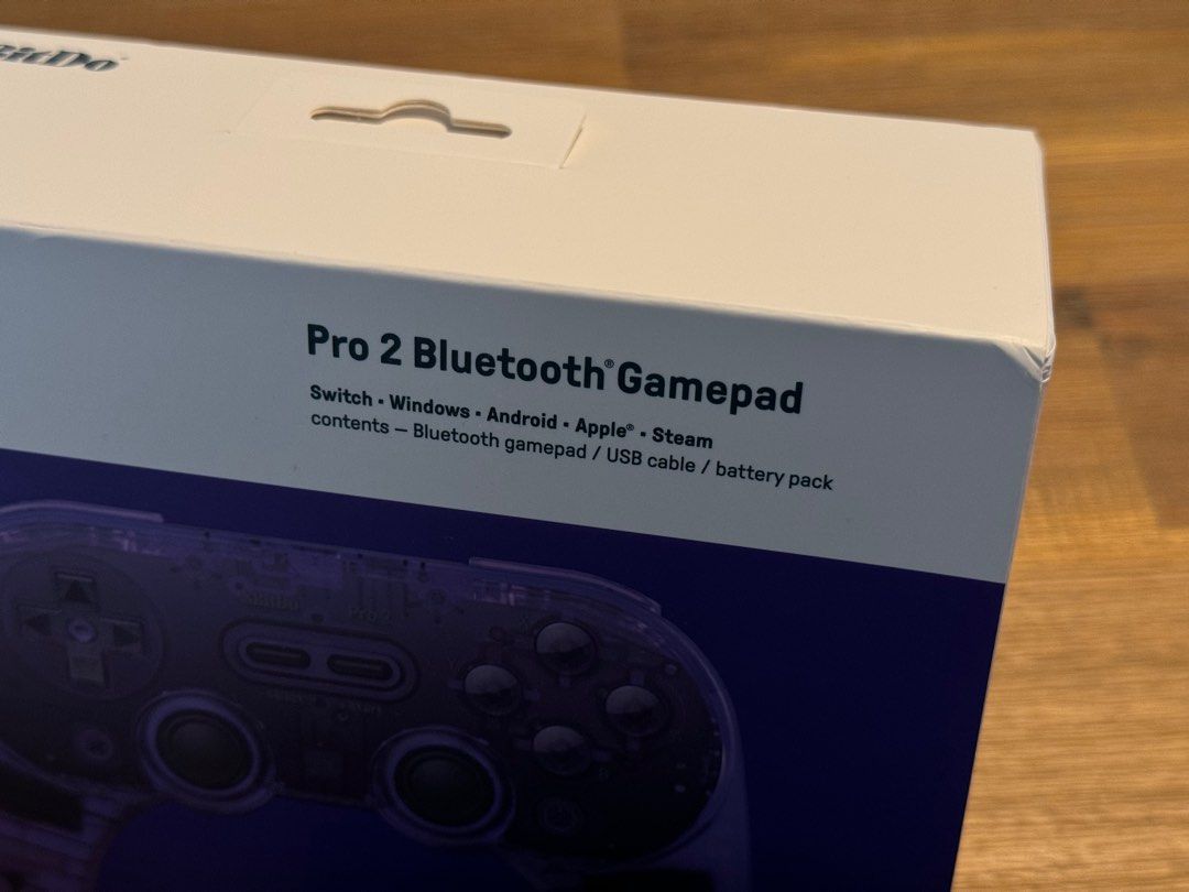 8BitDo Pro 2 Gamepad controller Bluetooth w/Hall effect joysticks ...