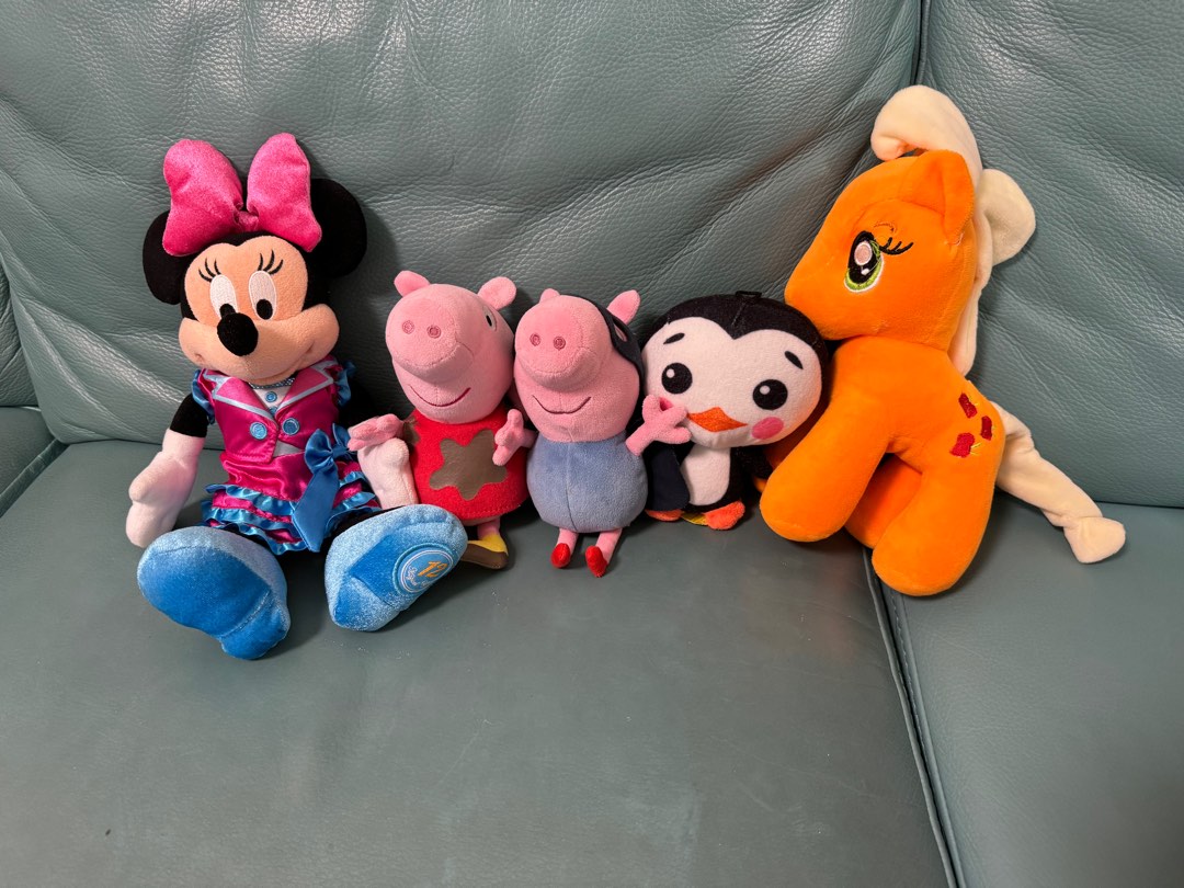 舊公仔 （新舊如圖）全部$50, 興趣及遊戲, 玩具 & 遊戲類 - Carousell