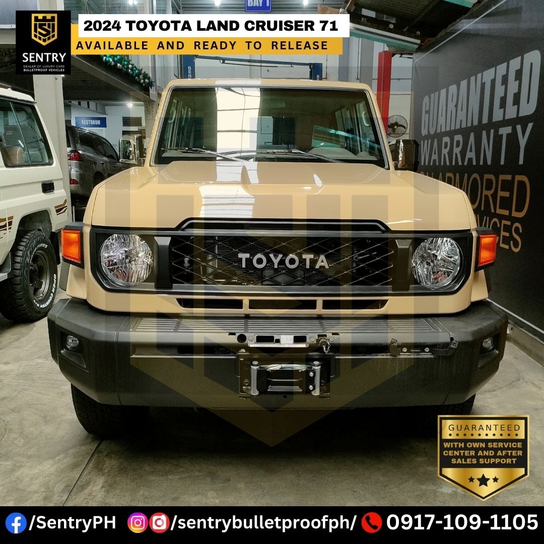 𝗕𝗥𝗔𝗡𝗗 𝗡𝗘𝗪 2024 TOYOTA LAND CRUISER 71 (BEIGE) Auto, Cars for Sale, New ...