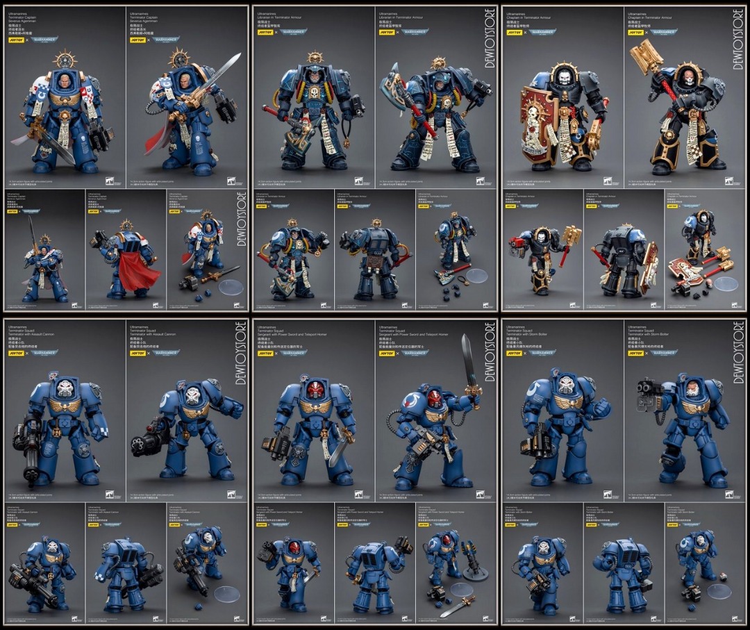 ⭐️ Ultramarines - JT9794 Librarian in Terminator Armour / JT7080 ...