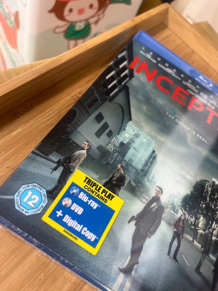 全新 美版 [藍光BD] 全面啟動 Inception 雙碟限定版, 書籍、休閒與玩具, 樂器、音樂相關, CD、DVD在旋轉拍賣