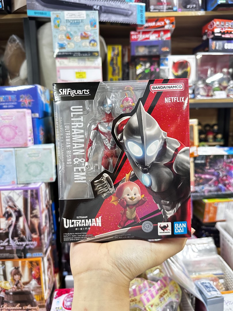 ‼️觀塘門市現貨‼️ Bandai shf 超人 Netflix Ultraman & emi shf Netflix 超人崛起, 興趣及遊戲, 玩具 & 遊戲類 - Carousell