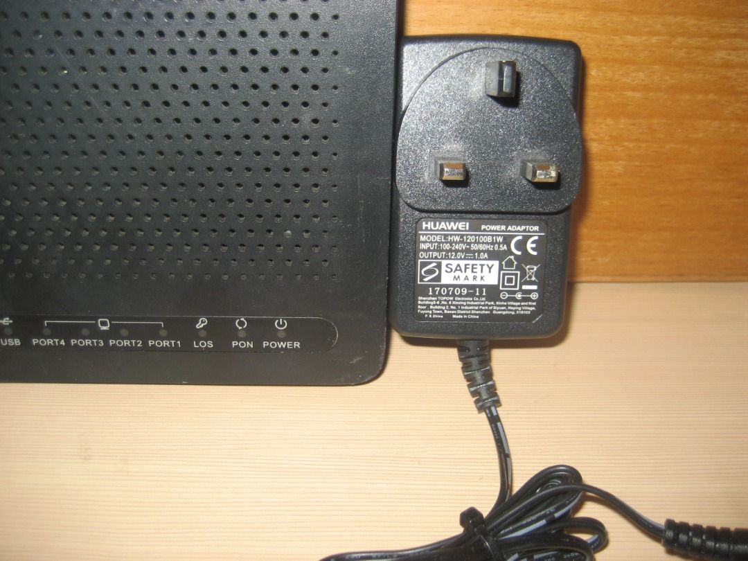 🌟🌟🌟💯%原裝 HUAWEI 華為 EchoLife HG8045 光纖數據機｜WiFi Router 連 【原裝】火牛 💥 適合還機｜HKT ...