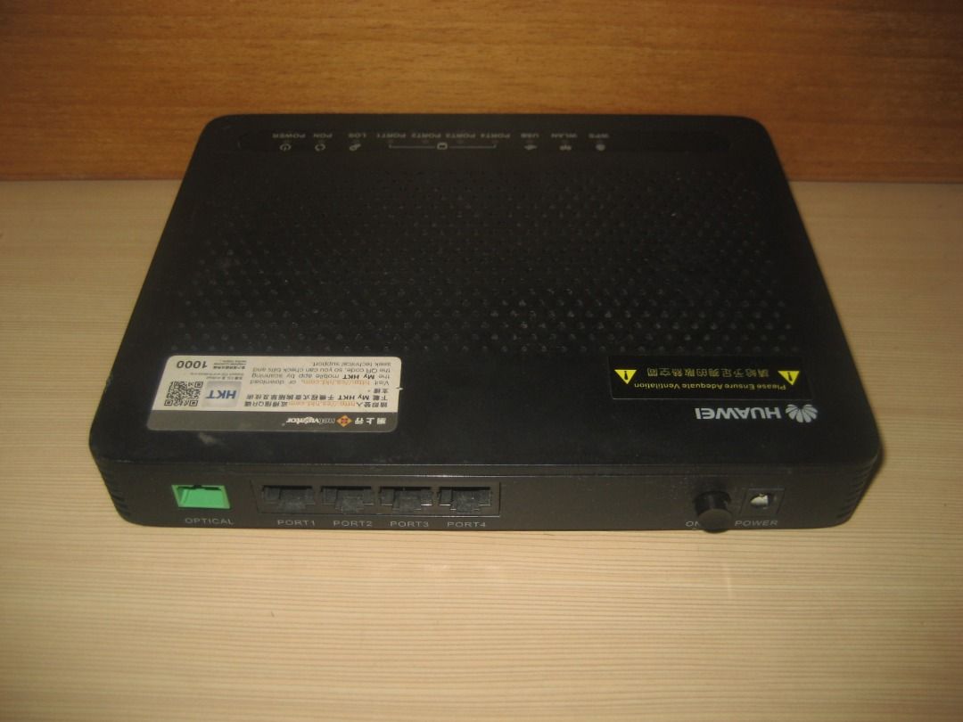 🌟🌟🌟💯%原裝 HUAWEI 華為 EchoLife HG8045 光纖數據機｜WiFi Router 連 【原裝】火牛 💥 適合還機｜HKT ...