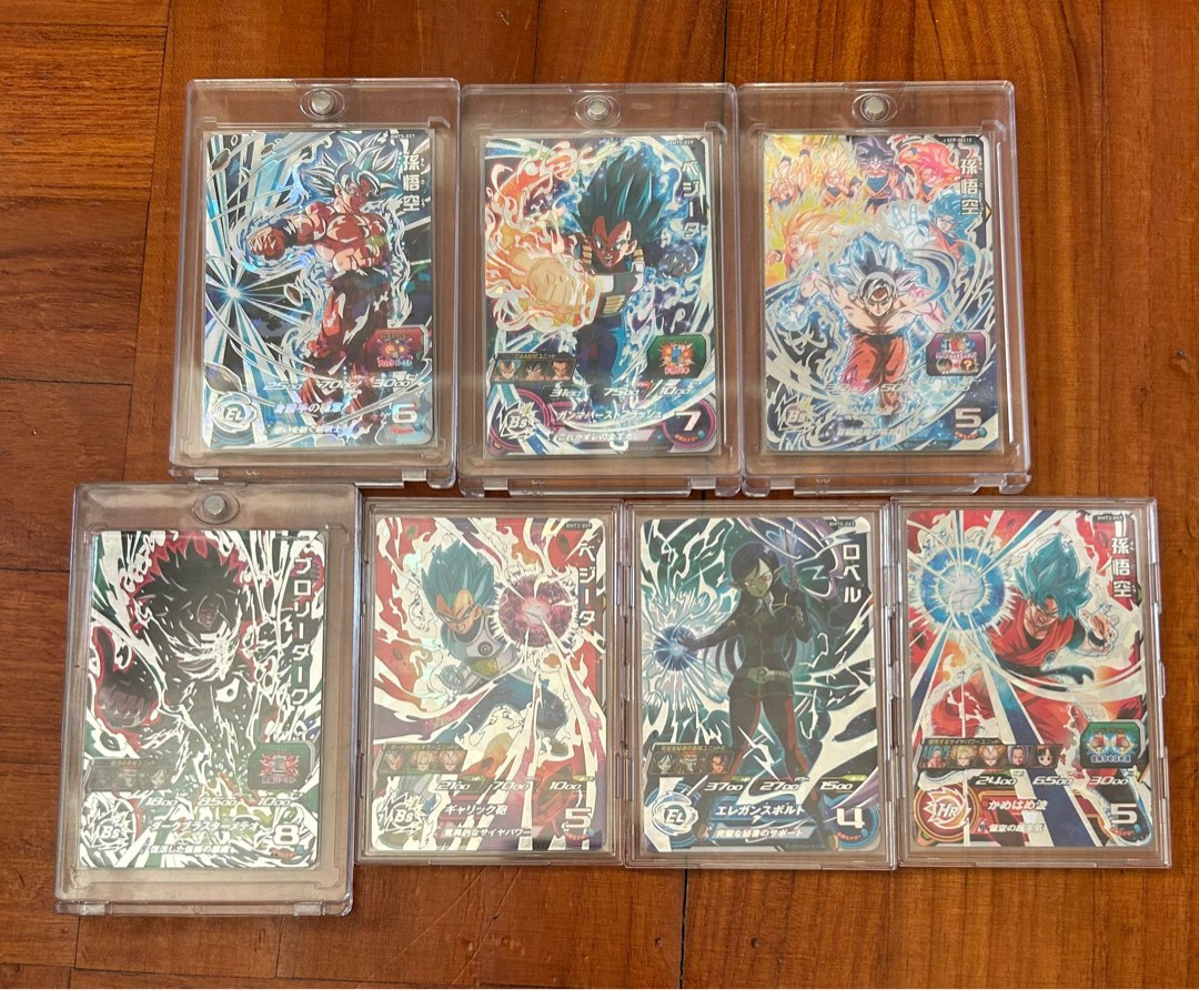 七龍珠英雄 UMT 1-12彈 / BMT 1-6彈 / Selection Pack 1-6/ GCP/ SEC 隱藏 4星 / CP /1-3 星/冠軍咭, 興趣及遊戲, 玩具 & 遊戲類 ...