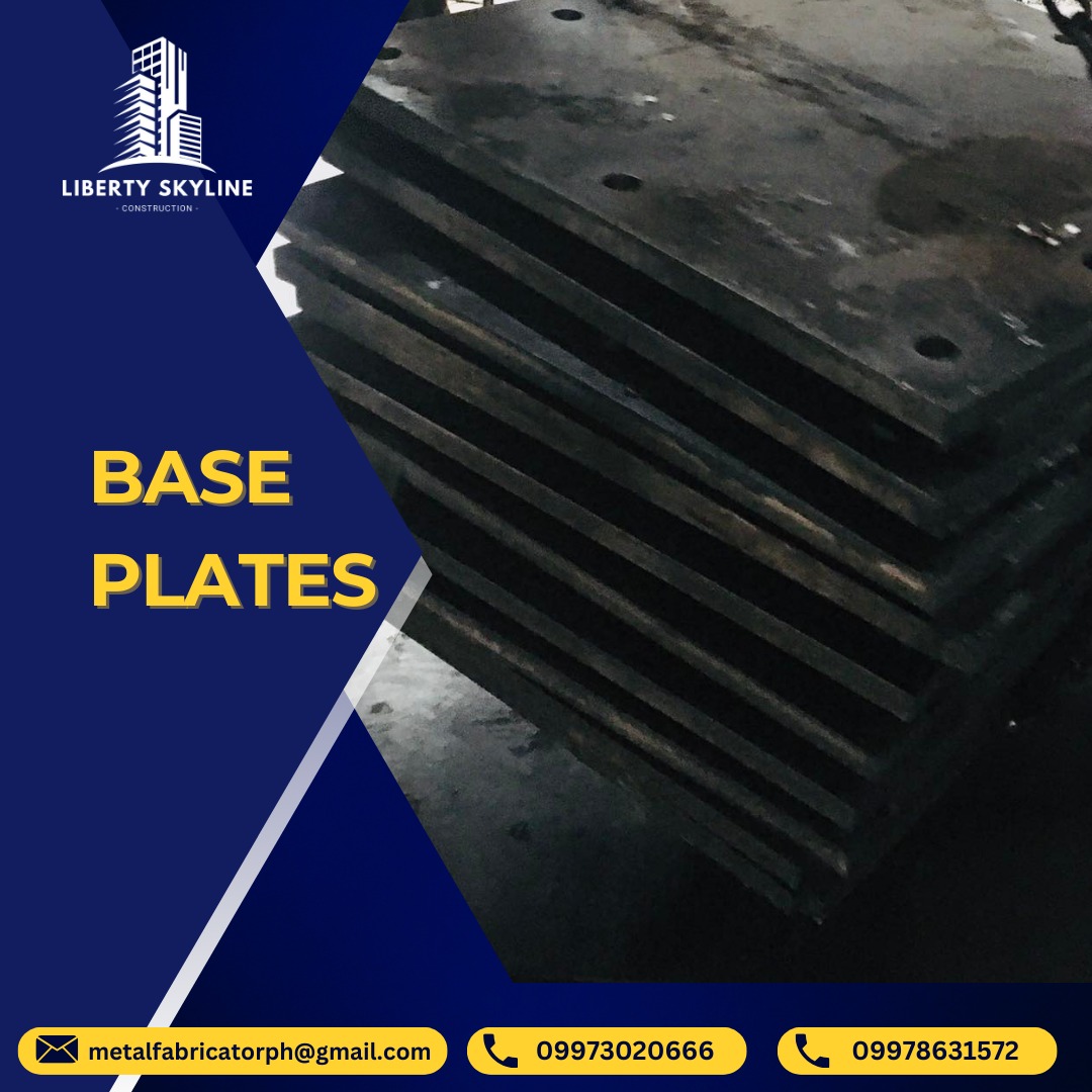 A36 Base Plate 12mm | Anchor Bolt | Gusset Plate | Rib Plate ...