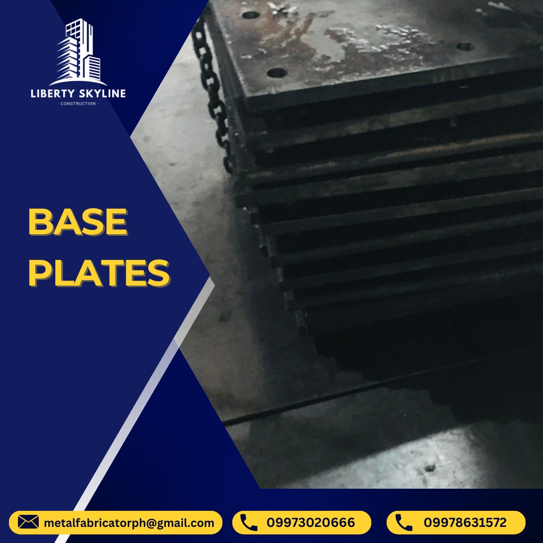 A36 Base Plate 12mm | Anchor Bolt | Gusset Plate | Rib Plate ...