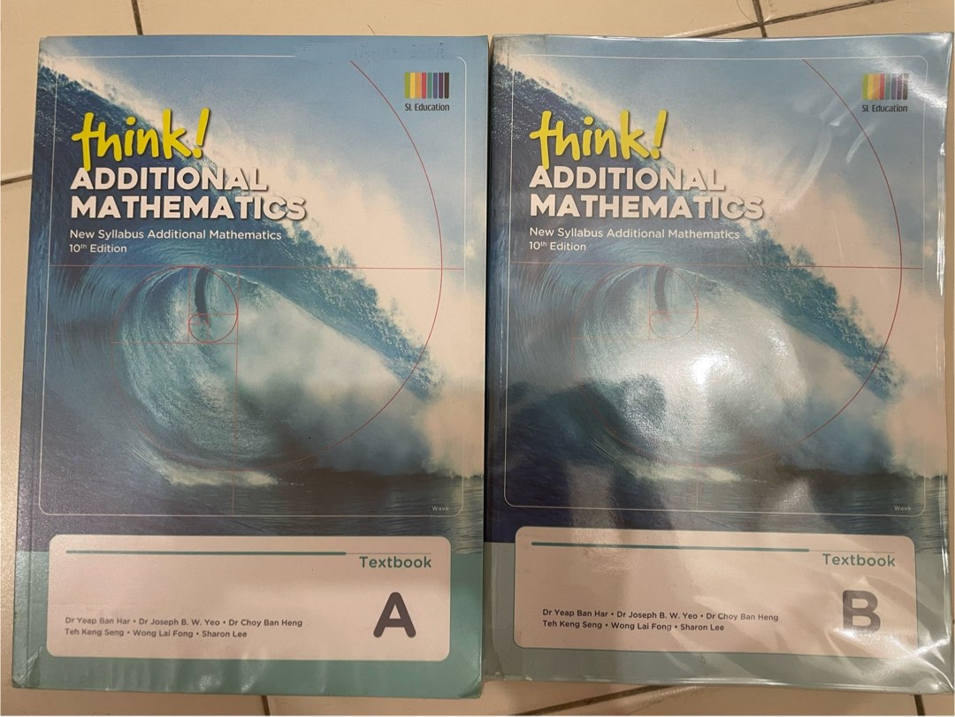 Additional Mathematics Textbook, Hobbies & Toys, Books & Magazines ...