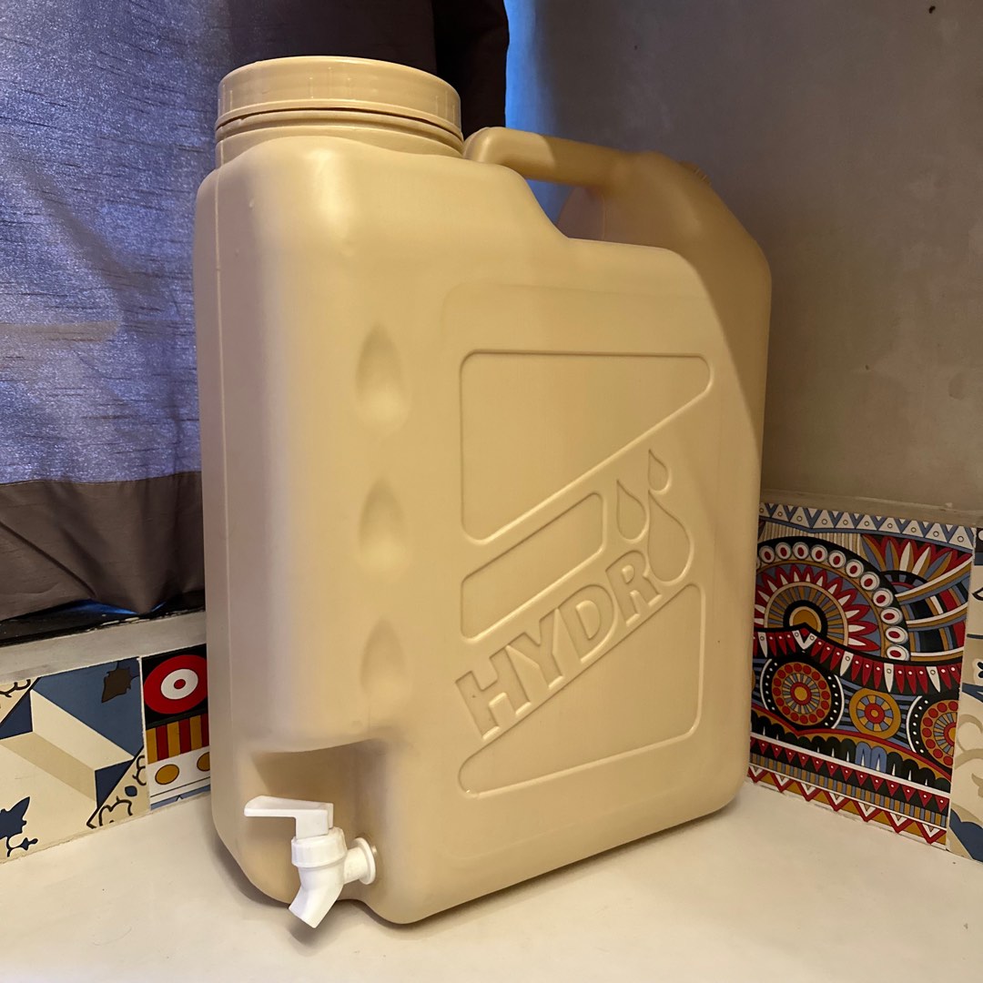 AESTHETIC Beige Water Container - 20 liters, TV & Home Appliances ...