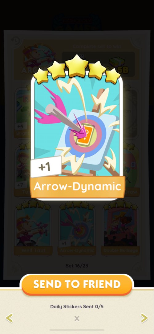 Arrow-Dynamic Monopoly Go, Video Gaming, Gaming Accessories, In-Game Products on Carousell