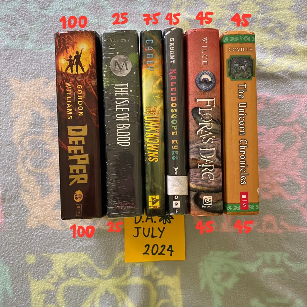 Assorted Hardbound Books (Set B), Hobbies & Toys, Books & Magazines ...