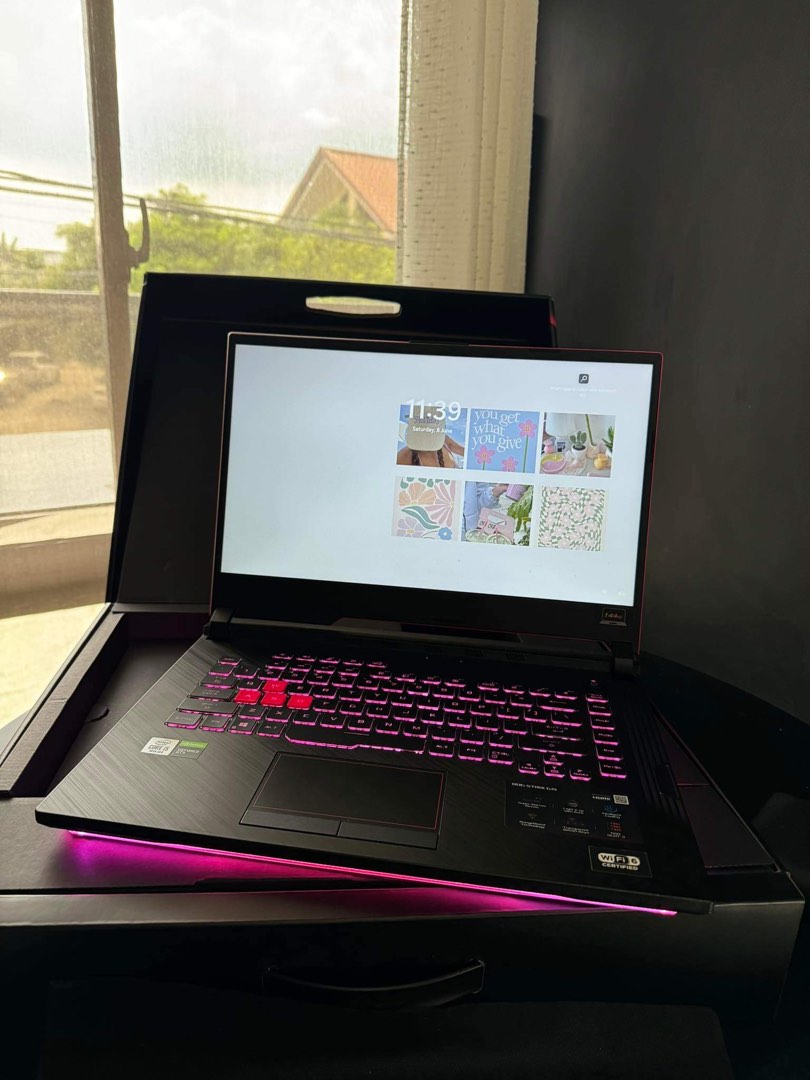 ASUS ROG Strix G15 Electro Punk Laptop, Computers & Tech, Laptops ...