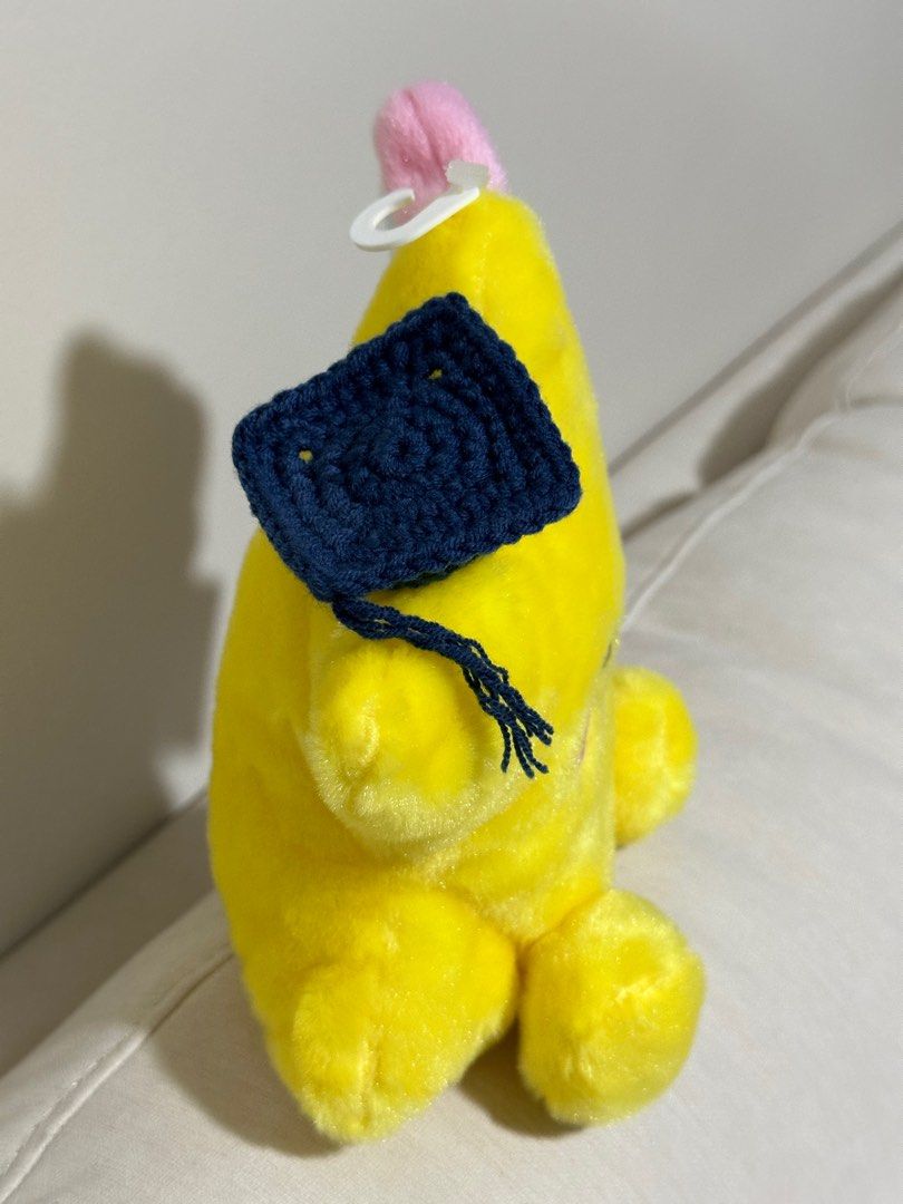 Aurora/Palm Pals Plush With Removable Crochet Graduation Hat, Hobbies ...