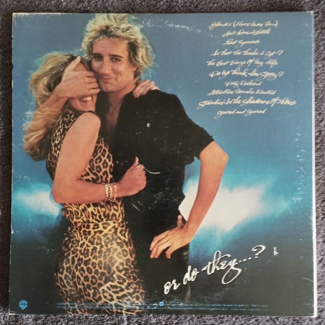 ☑Available: vinyl LP Rod Stewart – Blondes Have More Fun JAPAN ORIGINAL PRESS| 📸ACTUAL PICS ...