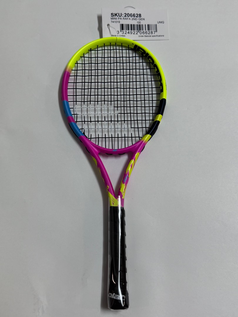 Babolat Mini Tennis Racquet - Pure Aero RAFA 2nd Gen, Sports Equipment ...