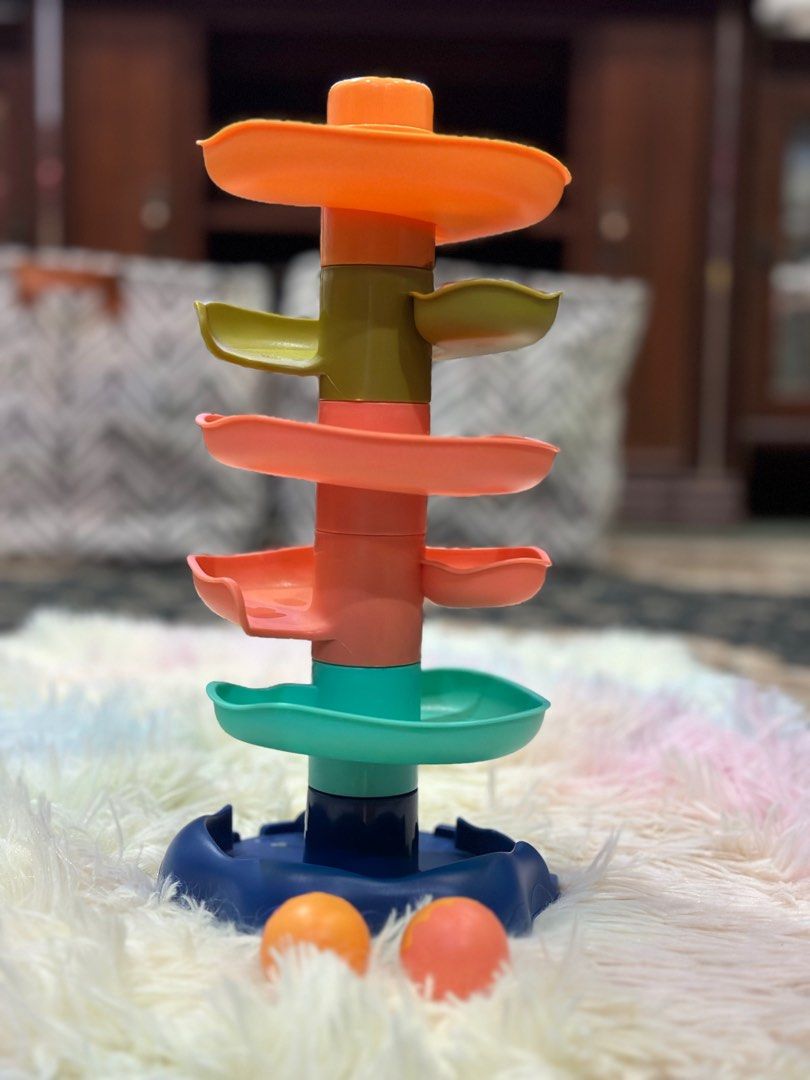 Ball Stack Tower, Babies & Kids, Infant Playtime on Carousell