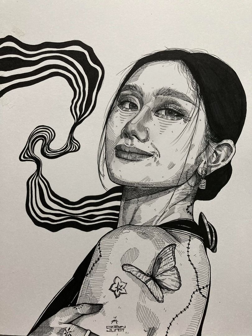 BINI DRAWINGS 1K PER DRAWING, Hobbies & Toys, Memorabilia ...