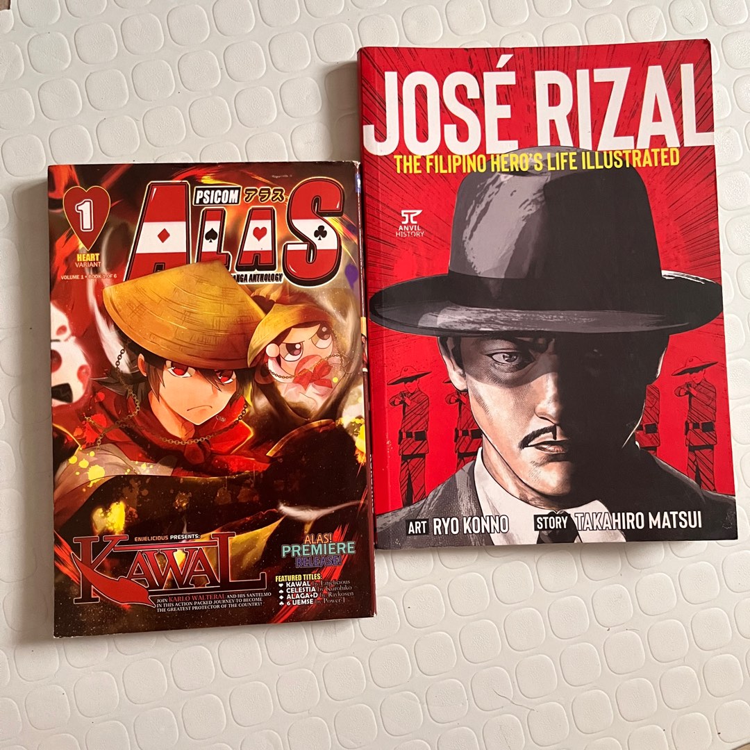 [BOTH FOR 150] Jose rizal manga + PSICOM ALAS by Enjelicious, Hobbies ...