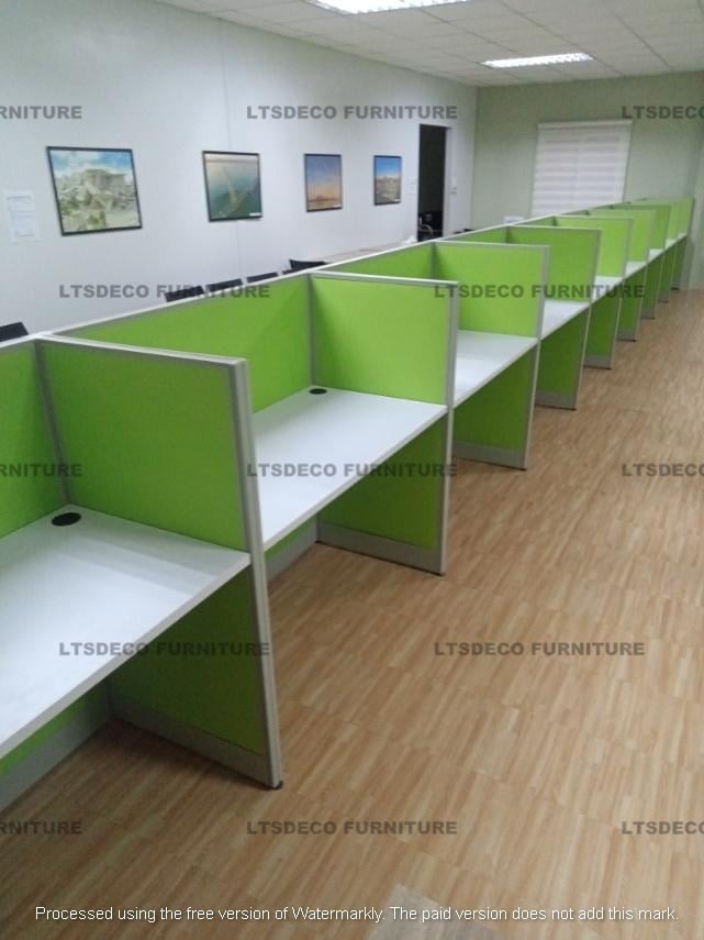 BPO WORKSTATION TABLE OFFICE PARTITION FURNITURES, Furniture & Home ...