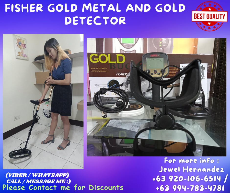 BRAND NEW AND EASY TO USE - 5 METERS FISHER GOLD BUG METAL AND GOLD ...