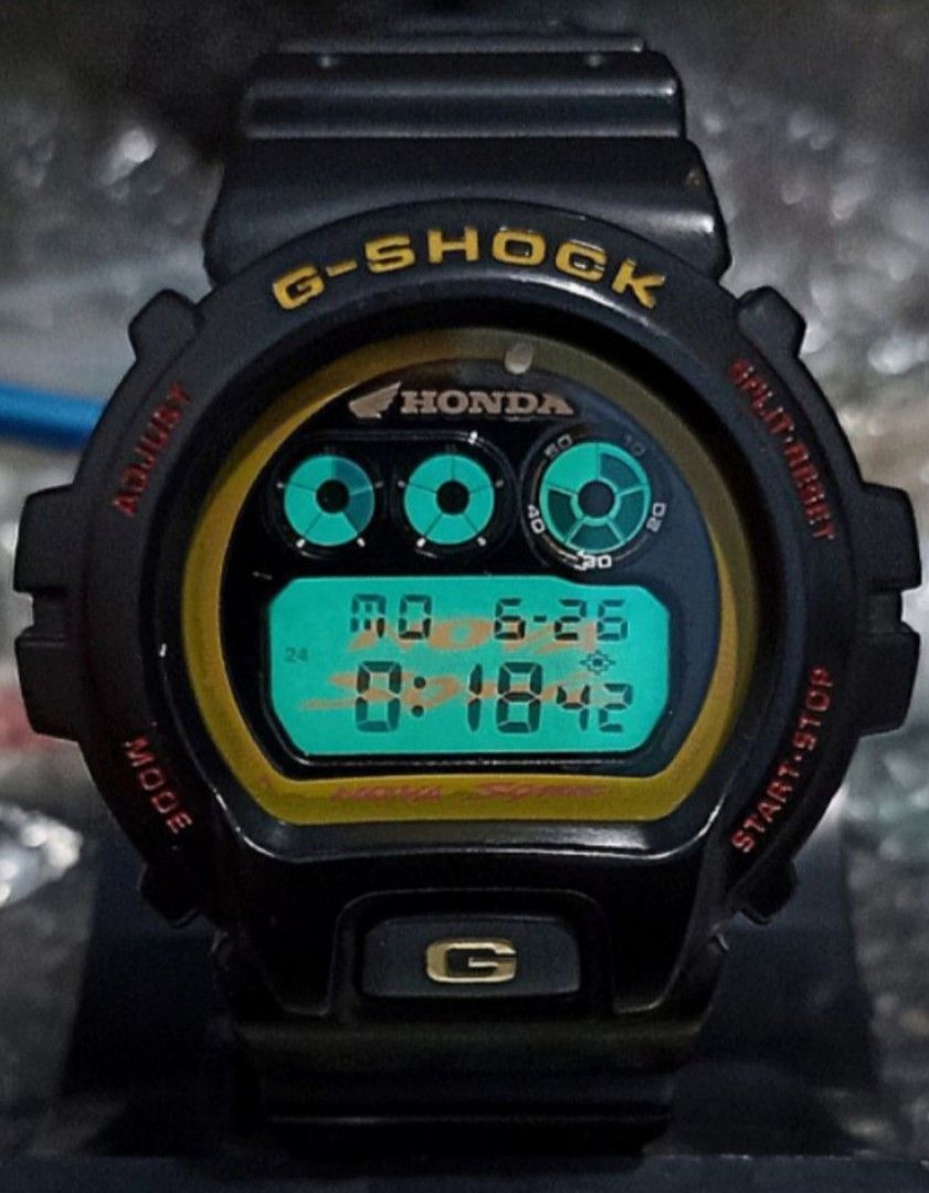 Casio G-Shock DW-6900 Honda Nova Sonic (limited Edition), Fesyen Pria ...