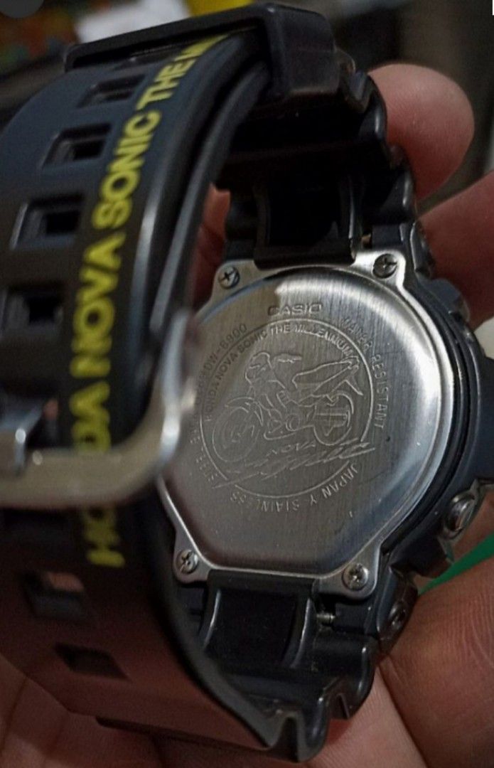Casio G-Shock DW-6900 Honda Nova Sonic (limited Edition), Fesyen Pria, Jam Tangan di Carousell