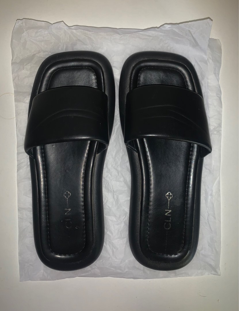CLN Francie Flatform Slides 39, Women's Fashion, Footwear, Slippers and ...