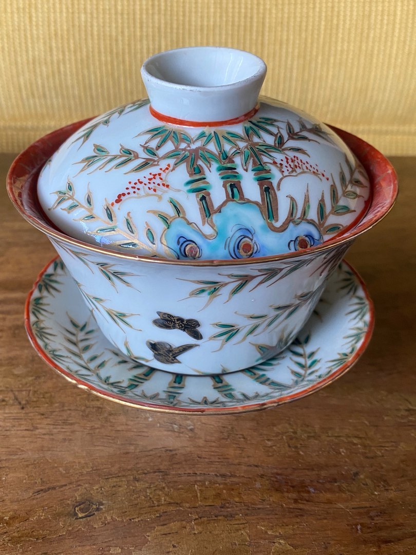 COLLECTORS ITEM Rare YT Fine Porcelain Tea Set, Furniture & Home Living ...