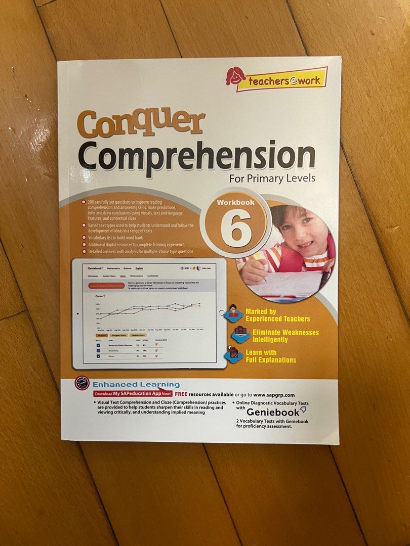 Conquer Comprehension Workbook 6 （呈分試/ 插班試）, 興趣及遊戲, 書本 & 文具, 教科書 ...