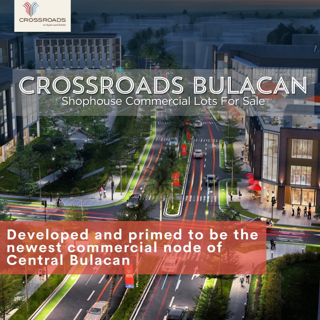 Crossroads Bulacan Shophouse Commercial Lot For Sale, Property, For ...