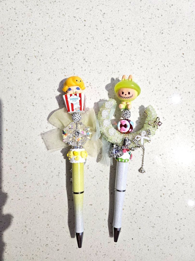 Cute dimoo and labubu popmart pen!, Hobbies & Toys, Toys & Games on ...