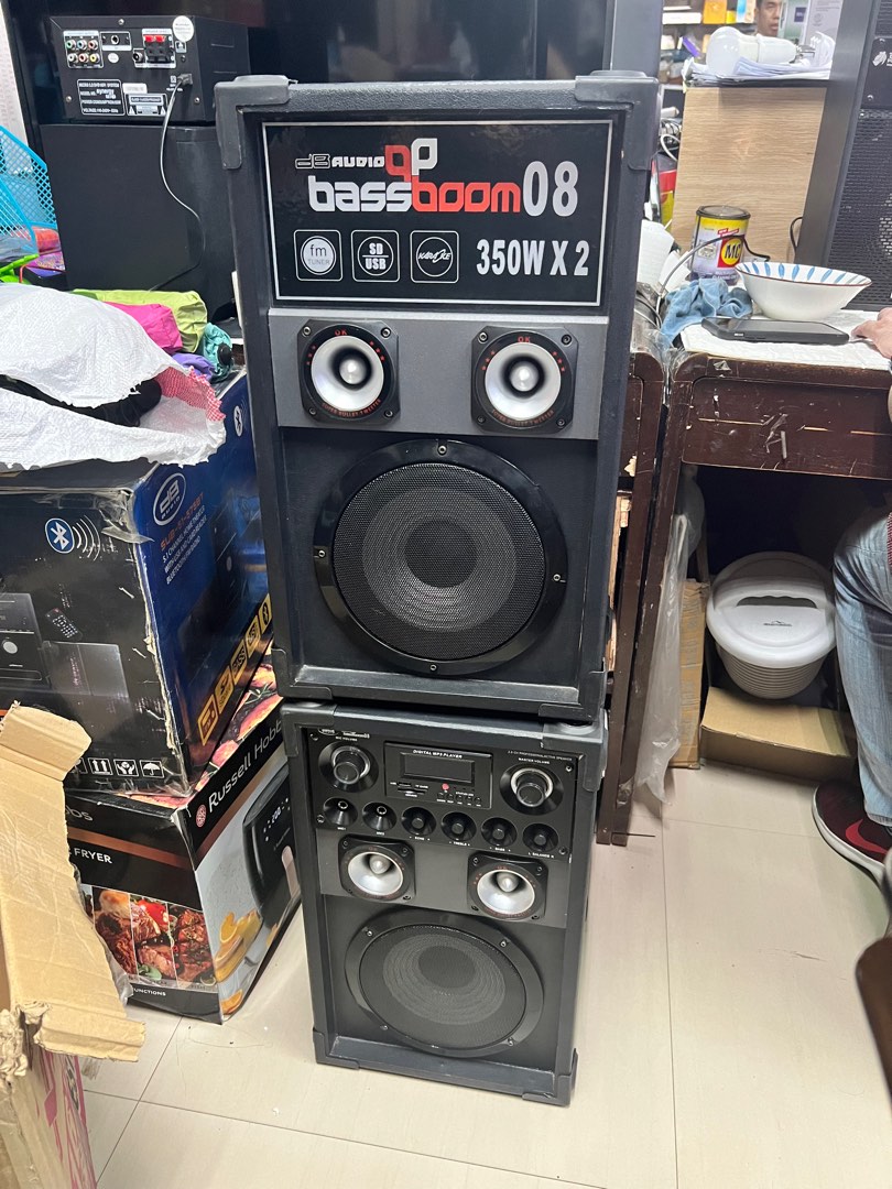 dbAudio BassBoom 08 350W x2 Speaker System, Audio, Soundbars, Speakers ...