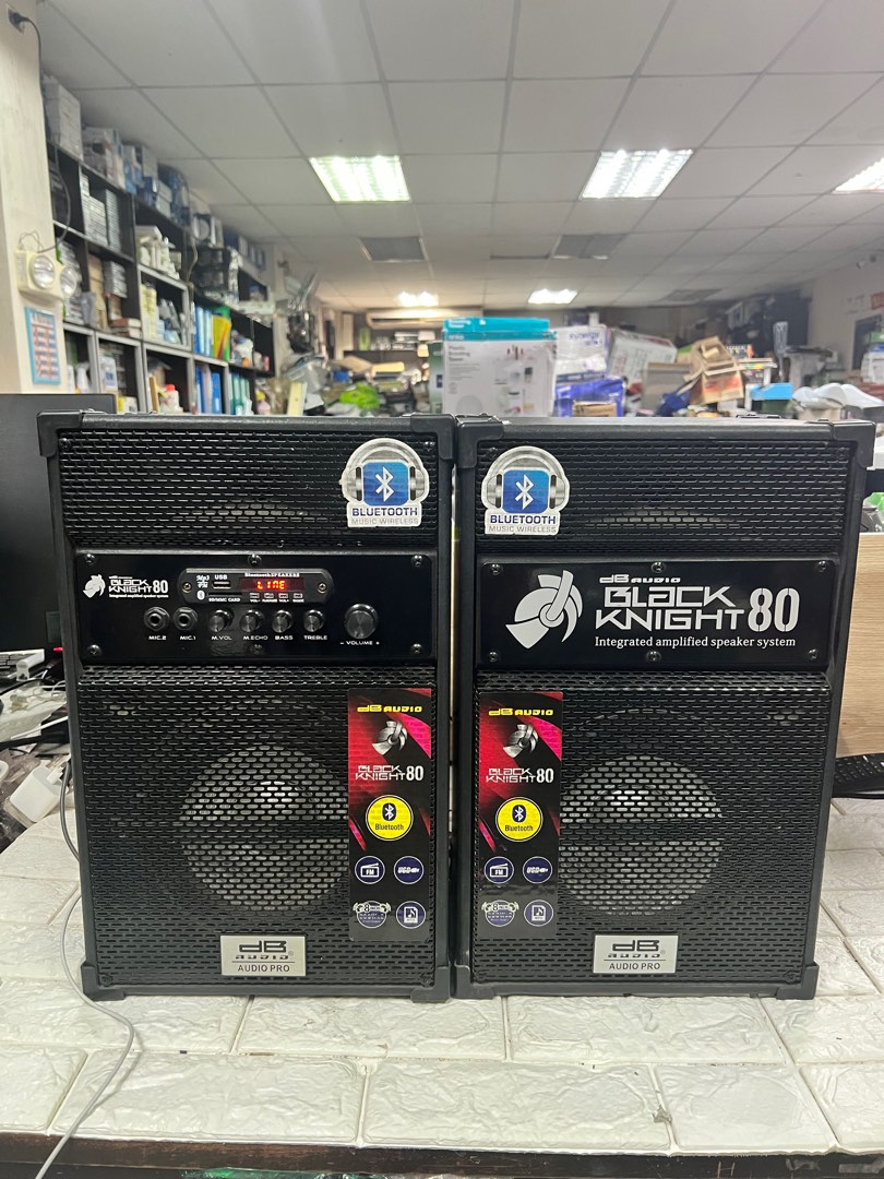 dbAudio Black Knight 400W x 2 Integrated Amplifier Sound System, Audio ...