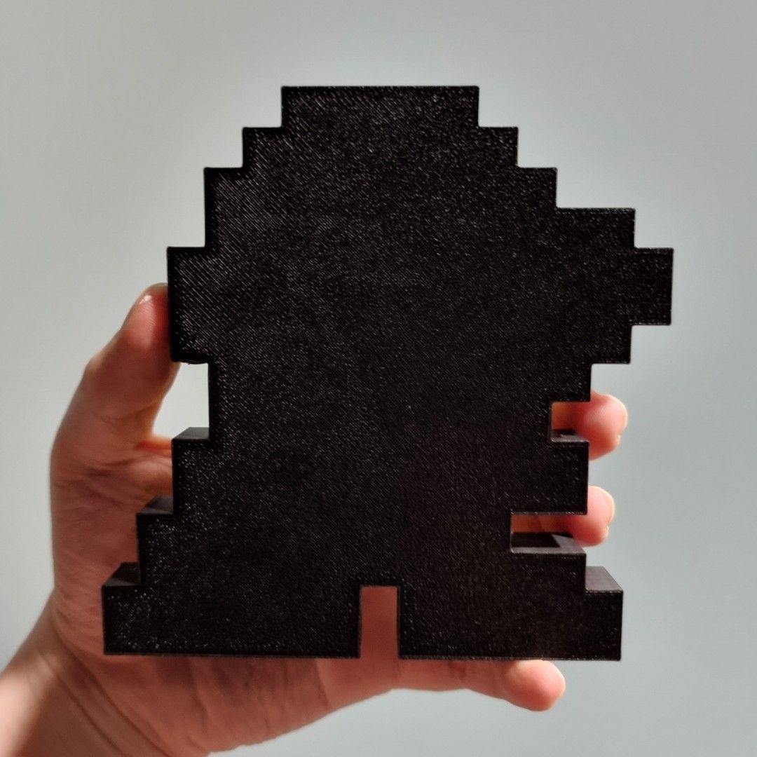 Digimon Agumon Pixel Art 3D Printed Decoration, Hobbies & Toys, Toys ...